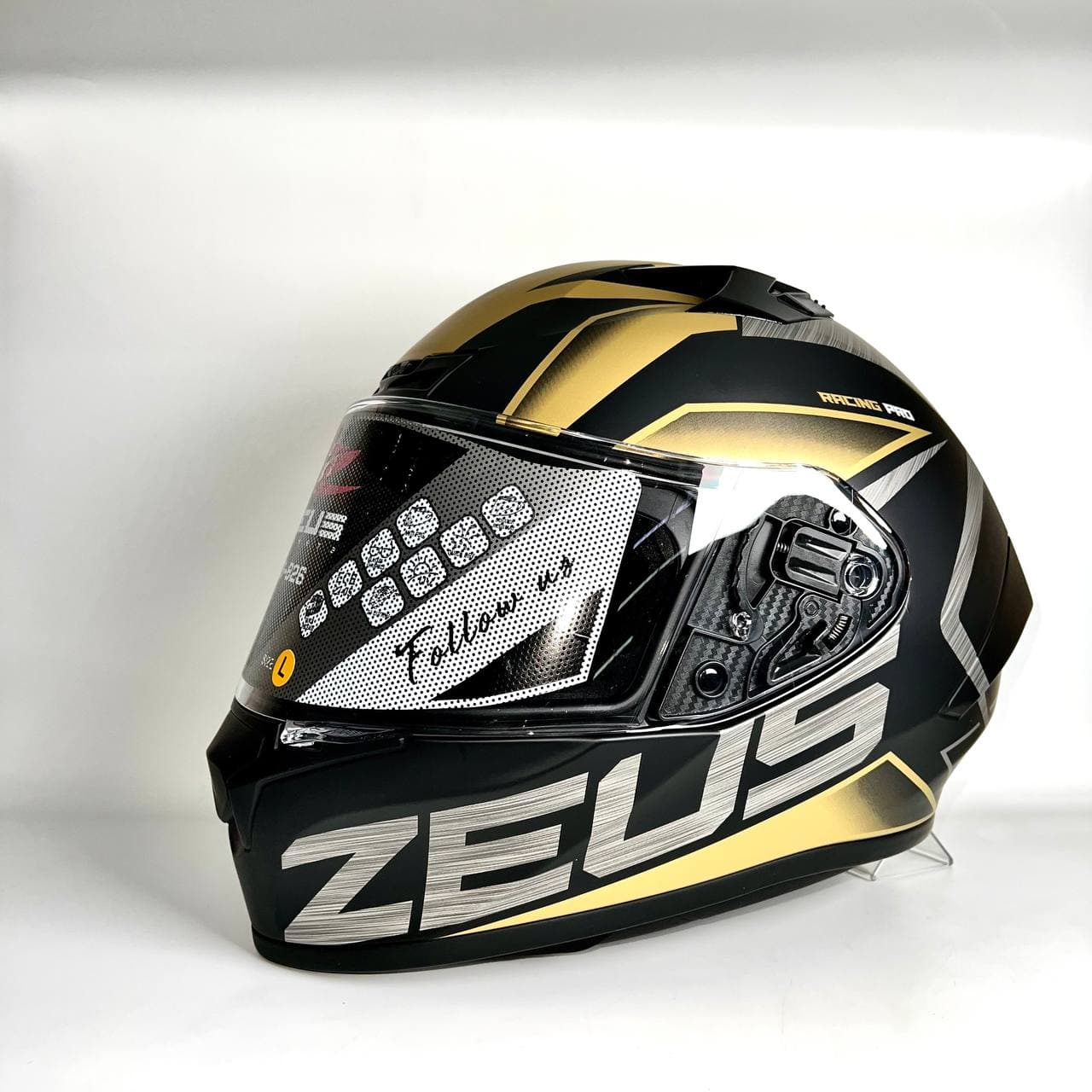 Zeus 826 METALLIC Gold - KMX Helmets