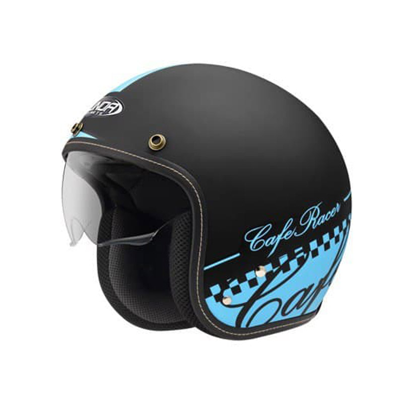 SUNDA Helmets Model 388 Sky Blue - KMX Helmets