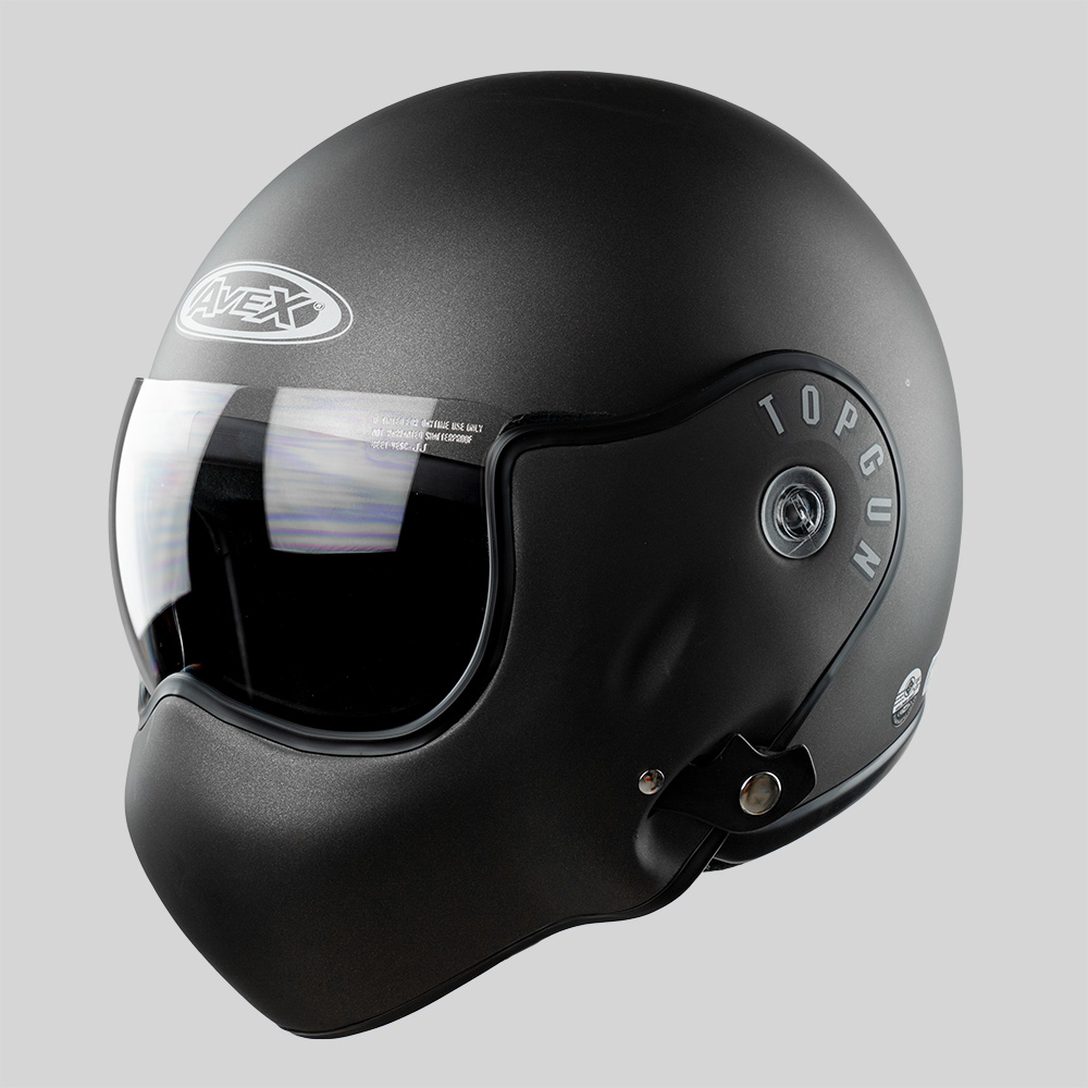 AVEX Helmets Model Topgun Matt Cafe - KMX Helmets