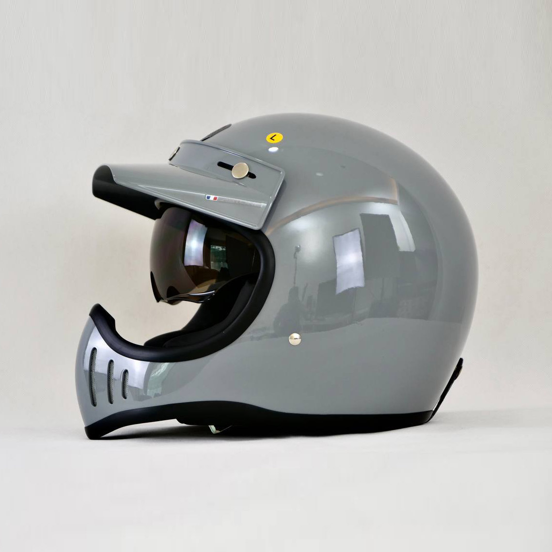 Astone Helmets 916DB Retro Gray - KMX Helmets